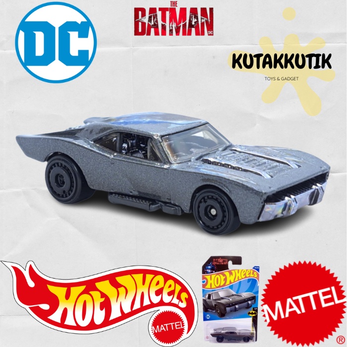 Hot Wheels Batman Batmobile Gray Gray Lot K 2022 Batman Edition ...