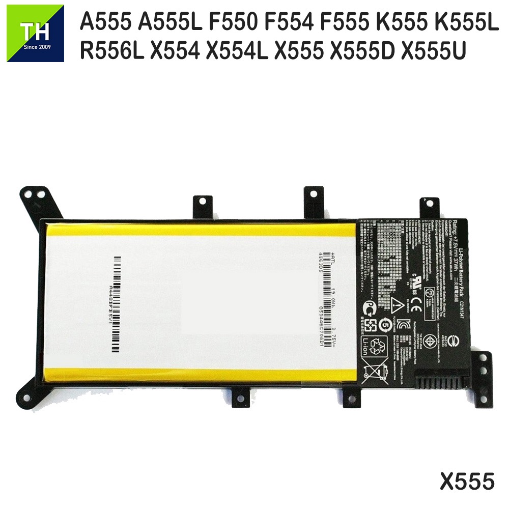 Asus R556L R556LA X554L X555 C21N1347 Laptop Replacement Battery ...