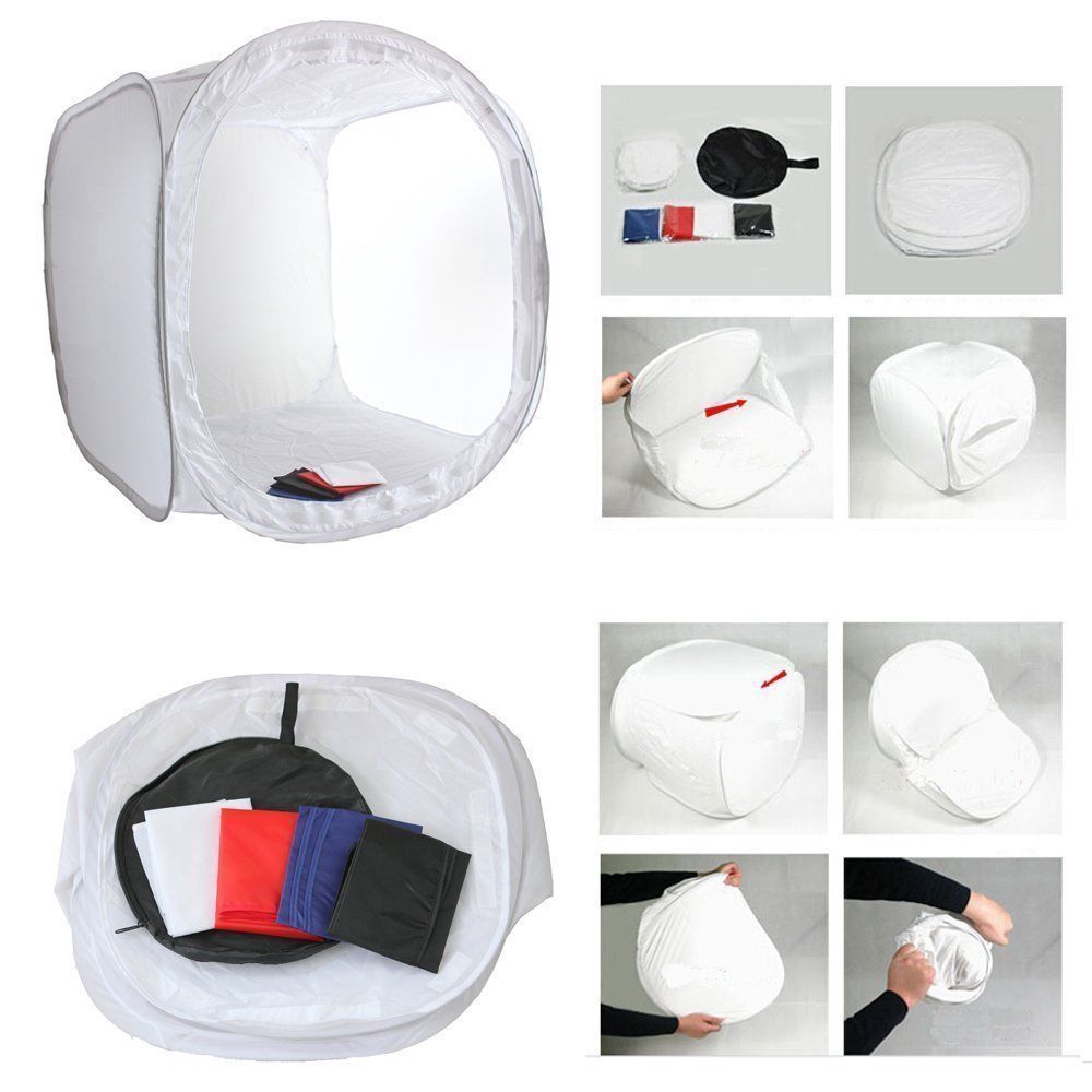 Portable 60cm Photo Studio Table Lighting Tent Softbox Soft Box ...