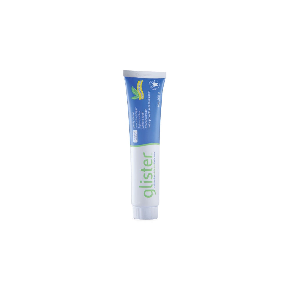 GLISTER Multi-Action White Tea Toothpaste/ Multi-Action Fluoride ...