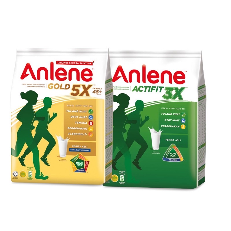Anlene Gold 5x / Anlene Actifit 3x （600g / 1kg） | Shopee Malaysia
