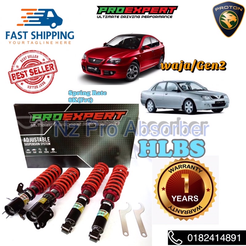 Pro Expert Adjustable High Low Body shift Proton Persona 1st model Waja ...