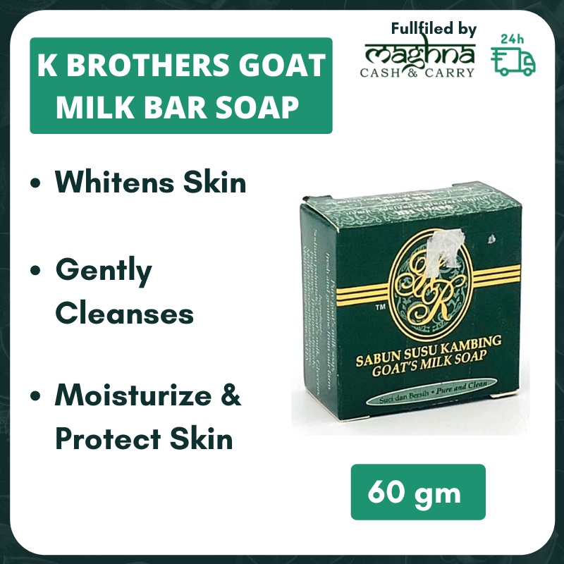 HR Goat's Milk Facial Soap Bar (Sabun Susu Kambing) - 1 Bar ( 20 g ...