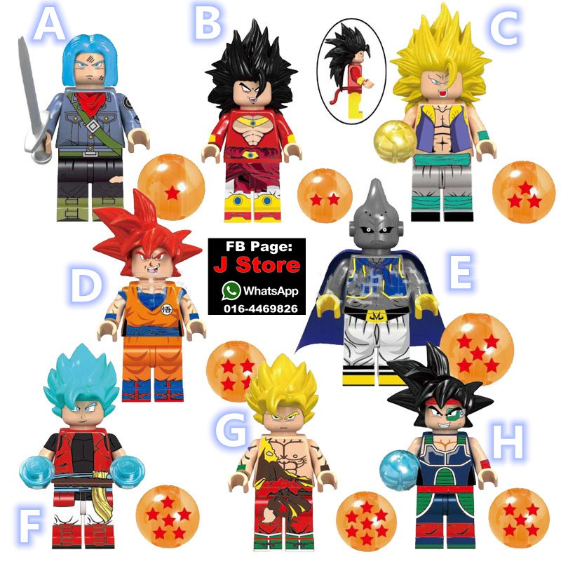Dragonball Super mini figure ( J Store ) | Shopee Malaysia