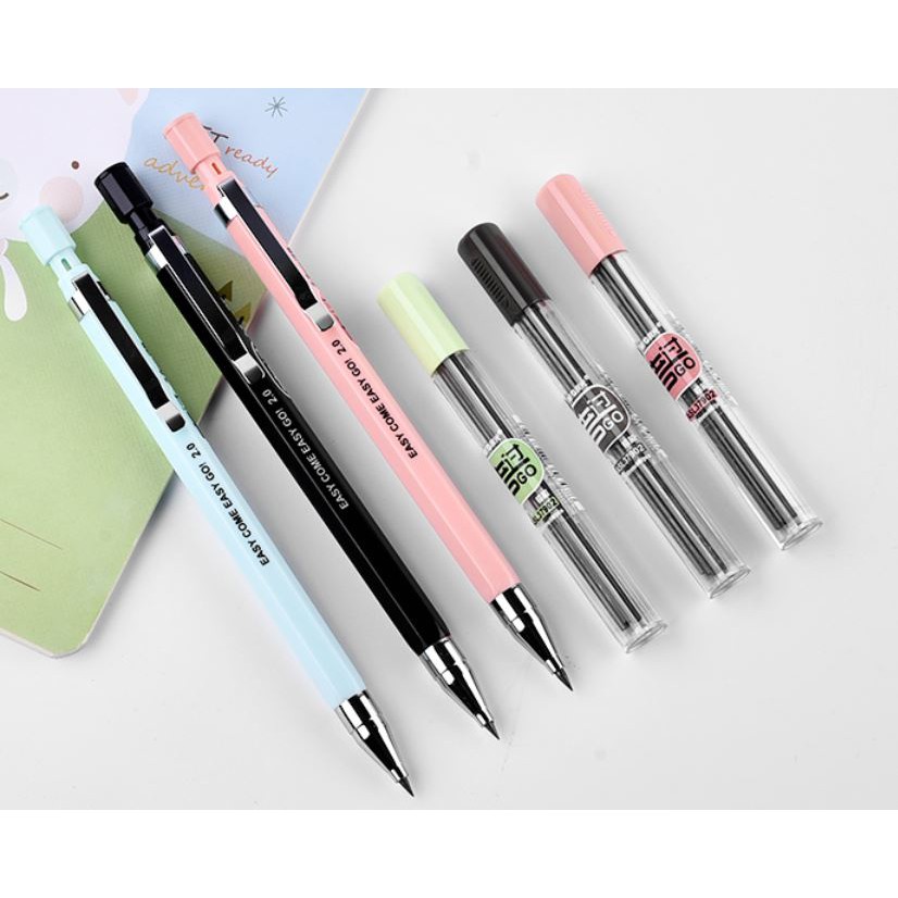 M&G Mechanical Pencil 2.0mm 2B Pencil/2.0mm Pencil Lead for Drafting ...