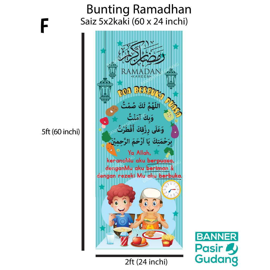 Bunting Bulan Ramadhan | Shopee Malaysia
