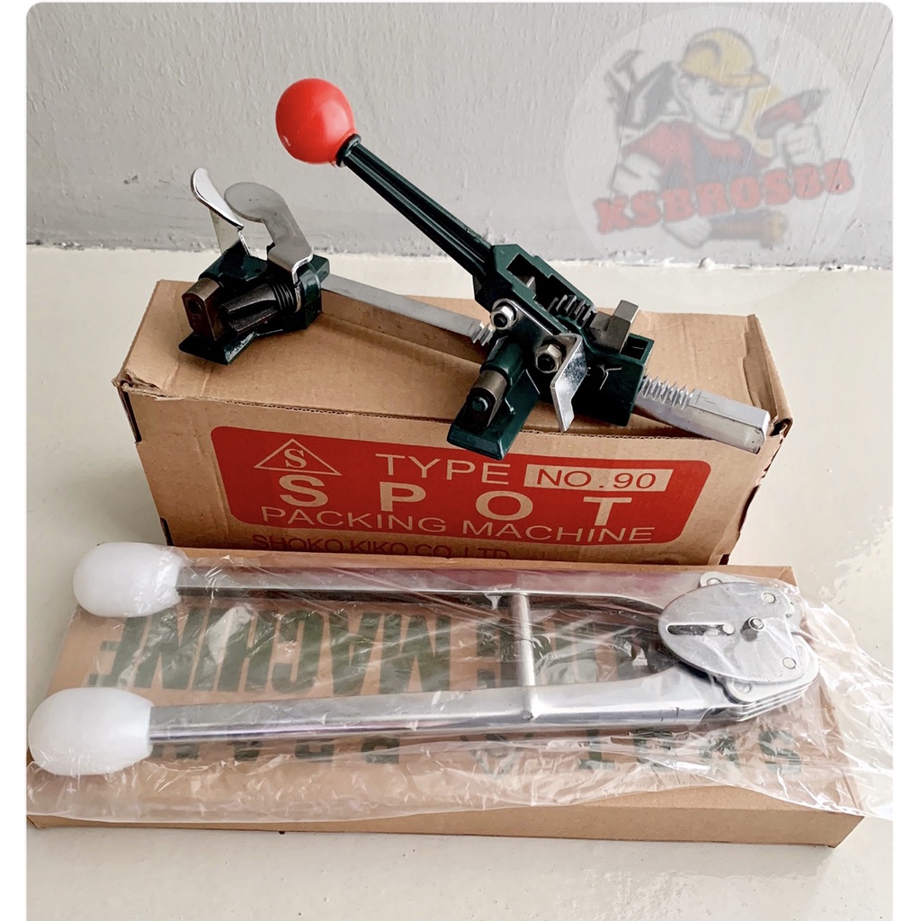 MANUAL PP (PVC) STRAPPING MACHINE PACKING TOOL ( SPOT 90 ) | Shopee ...