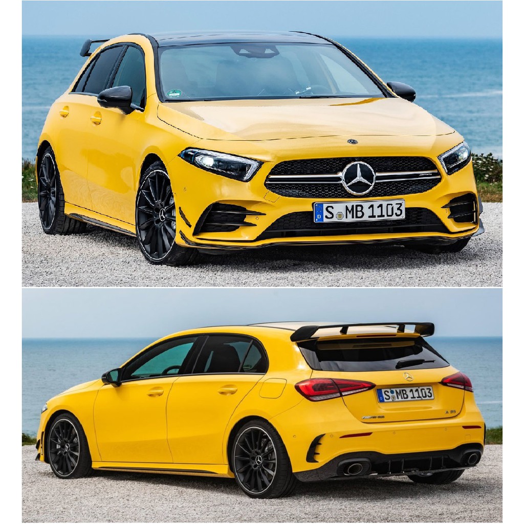 Mercedes Benz A Class W177 AMG A35 Front Bumper / Side Skirt / Rear ...