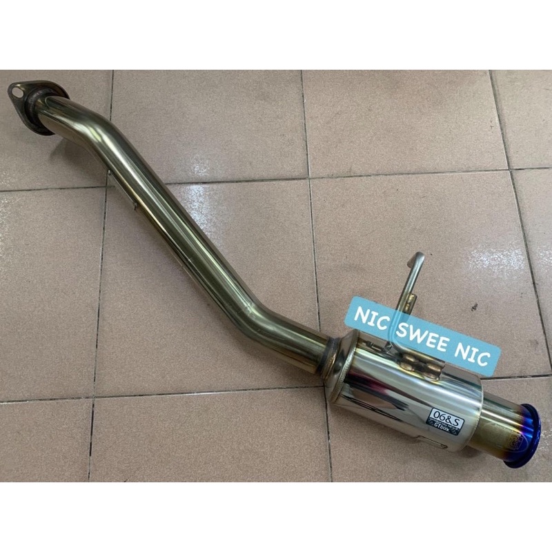 l150 move kakimoto gtbox 06&s titanium face tail muffler exhaust viva ...