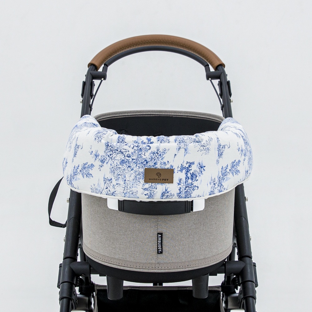 [Harryspet] Pet cart Comforter - French Toile (Pet stroller frame guard ...