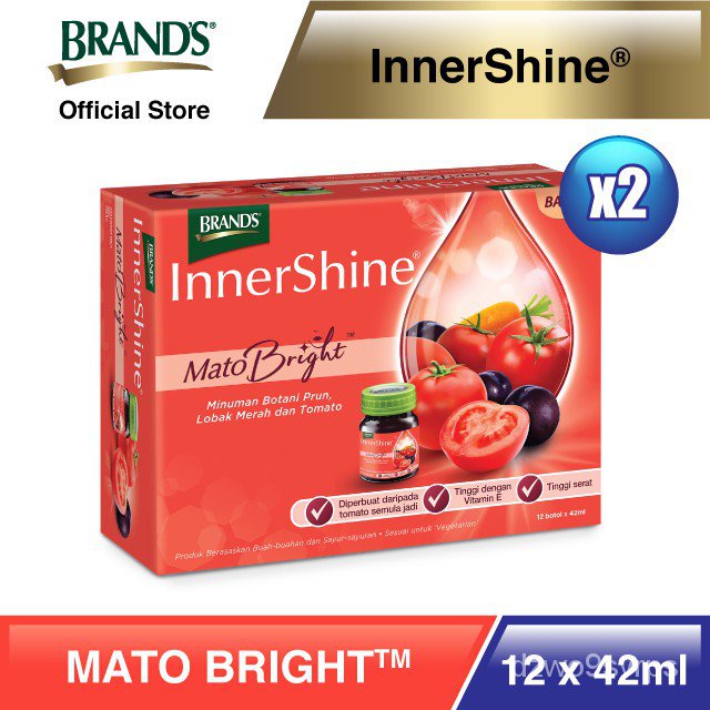 【READY STOCK)】[Anti-Aging Pack] BRAND'S InnerShine Mato Bright Twin ...