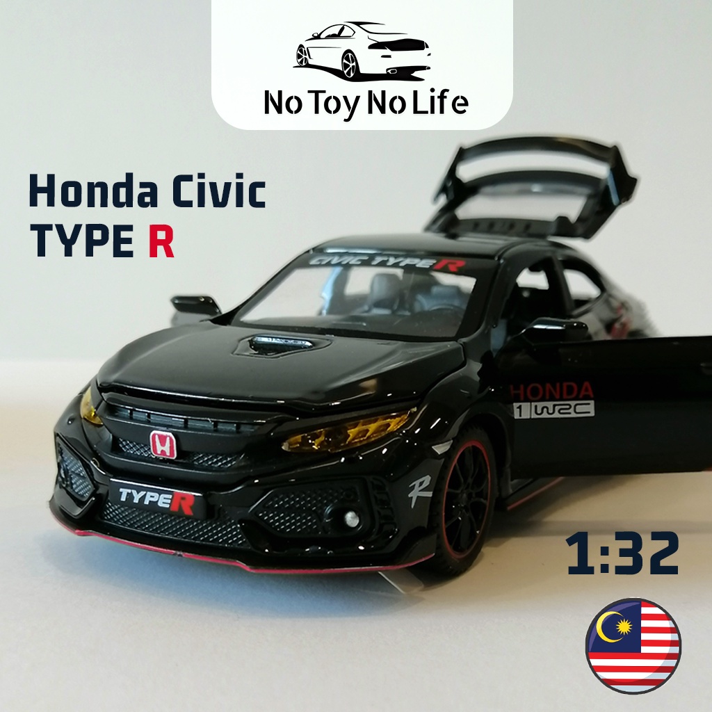 Honda Civic FC Type-R Sport Edition 1:32 Alloy Model Toy Car DIECAST ...