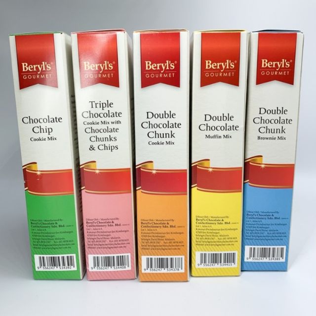 [NEW] Beryl's Gourmet Cookie, Muffin & Brownie Mix (500g) | Shopee Malaysia