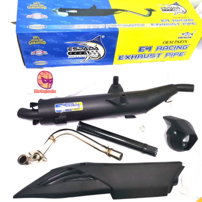 Vario 150 Vario150 (28mm) (100% Original Espada E4) Racing Exhaust Pipe Ekzos Paip E4 (Cutting ...