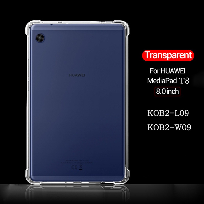 Case for Huawei Mediapad Matepad Pro T3 T5 M3 M5 M6 Lite 8.0 8.4 10 10.4 10.8 Transparant rubber ...
