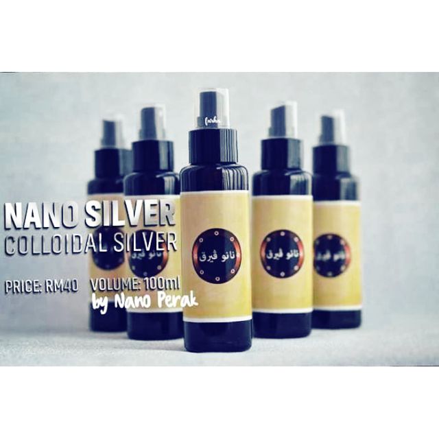 Nano silver colloidal silver 100ml [Ready stock] | Shopee Malaysia
