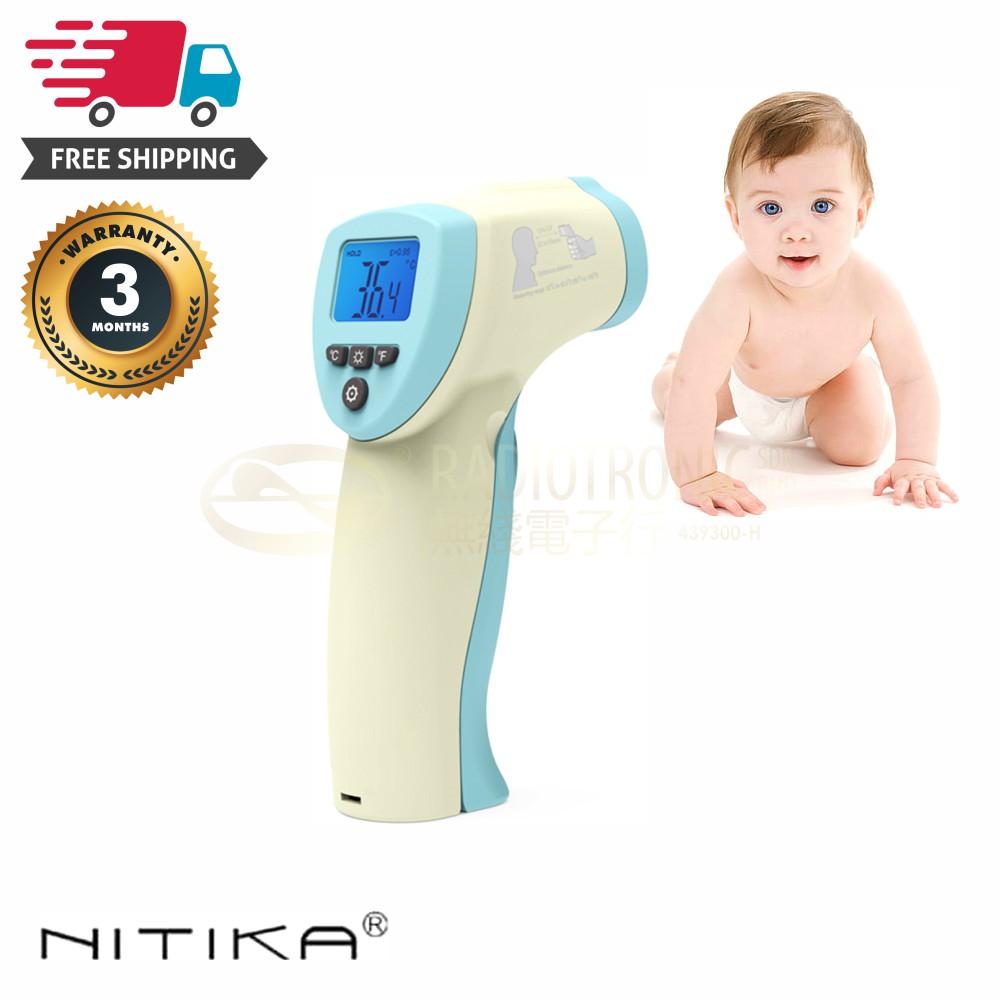 Nikita Non Contact Infrared Thermo Gun Body Temperature Checker ...
