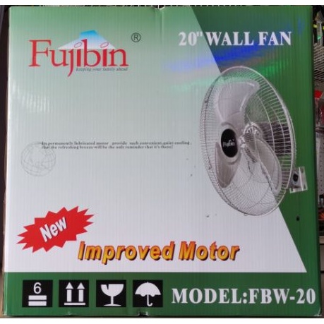 Fujibin Wall Fan Industrial 20" 3 Metal Blade | Shopee Malaysia
