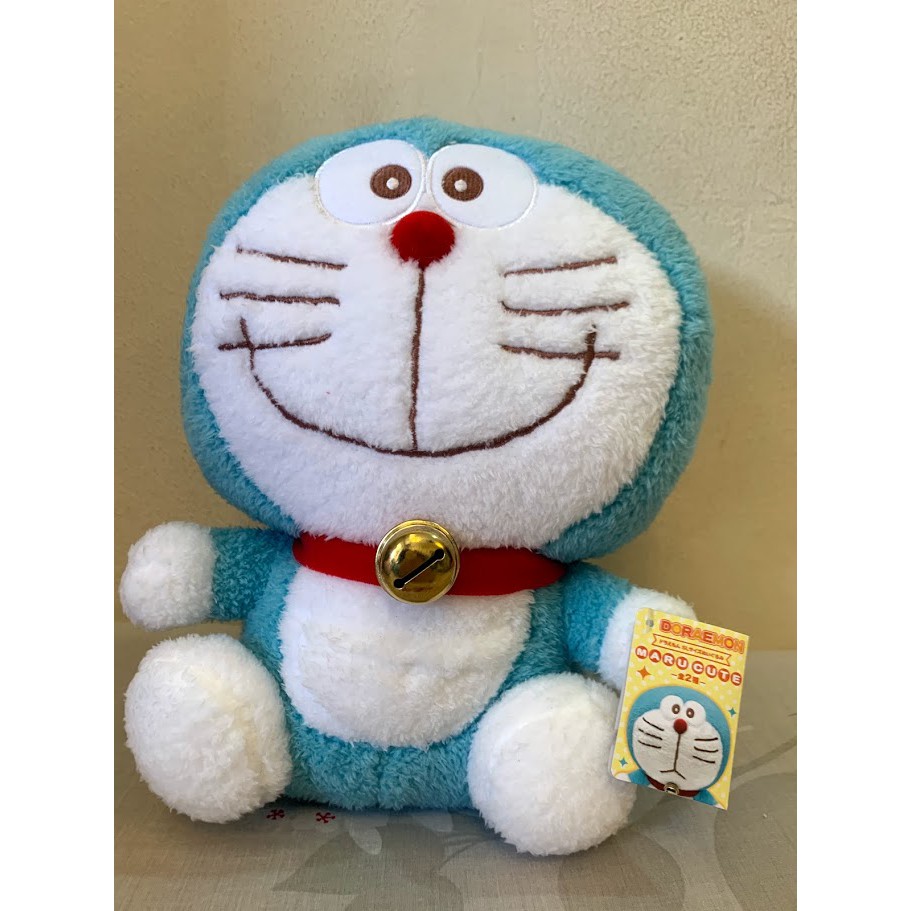 Doraemon with Bell(Small) Japan Original Toreba Plush Toy 27cm 日本正版哆啦A ...