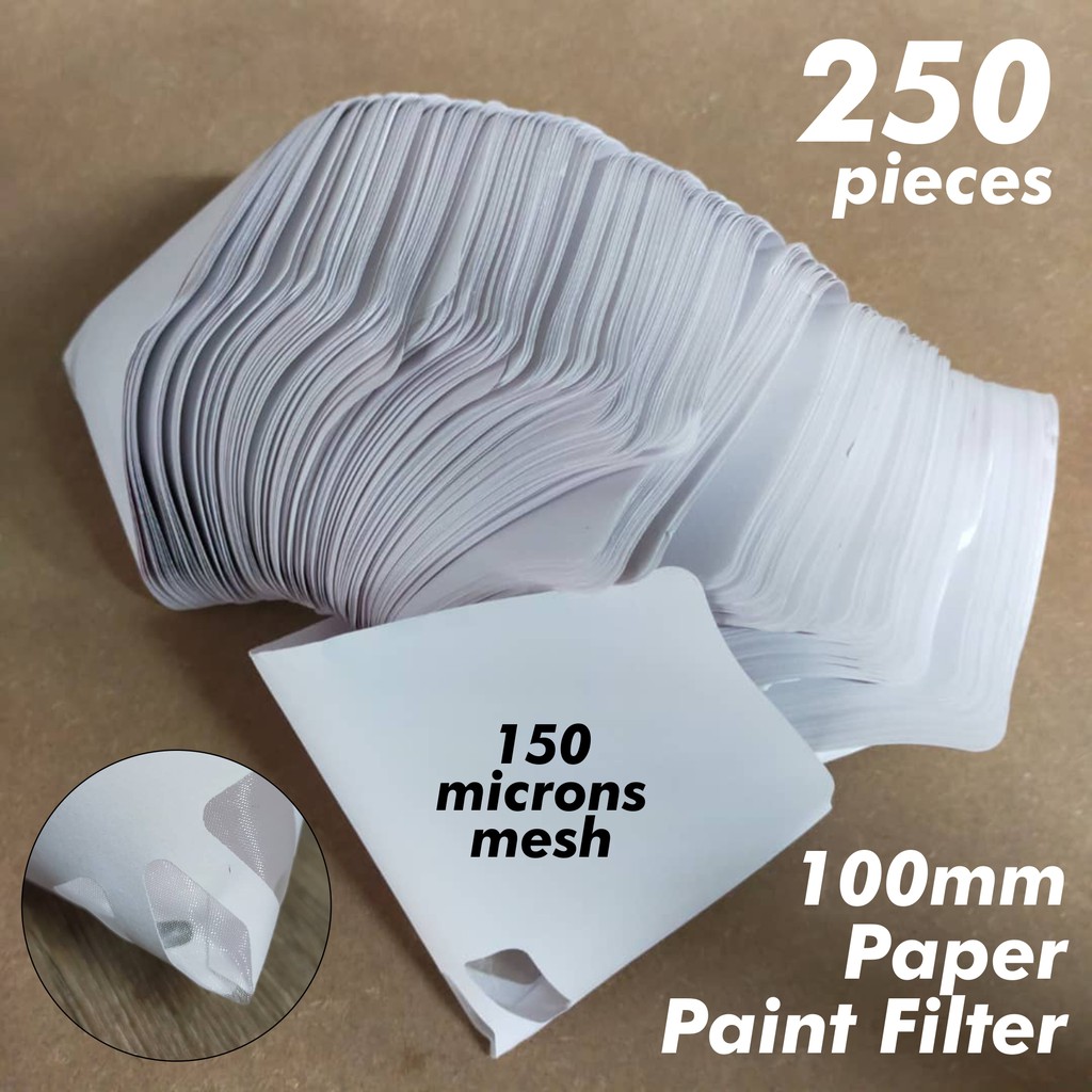 Paper Paint Filter 100mm Paper Paint Strainer For Paint Filtering 150 ...