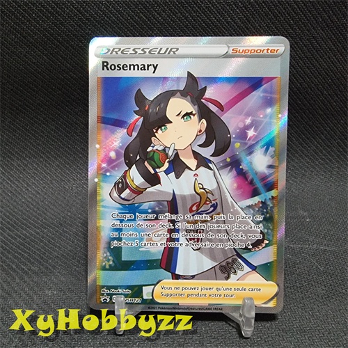 Pokemon TCG Marnie (SWSH 121)SWSH Black Star Franch Ver. | Shopee Malaysia