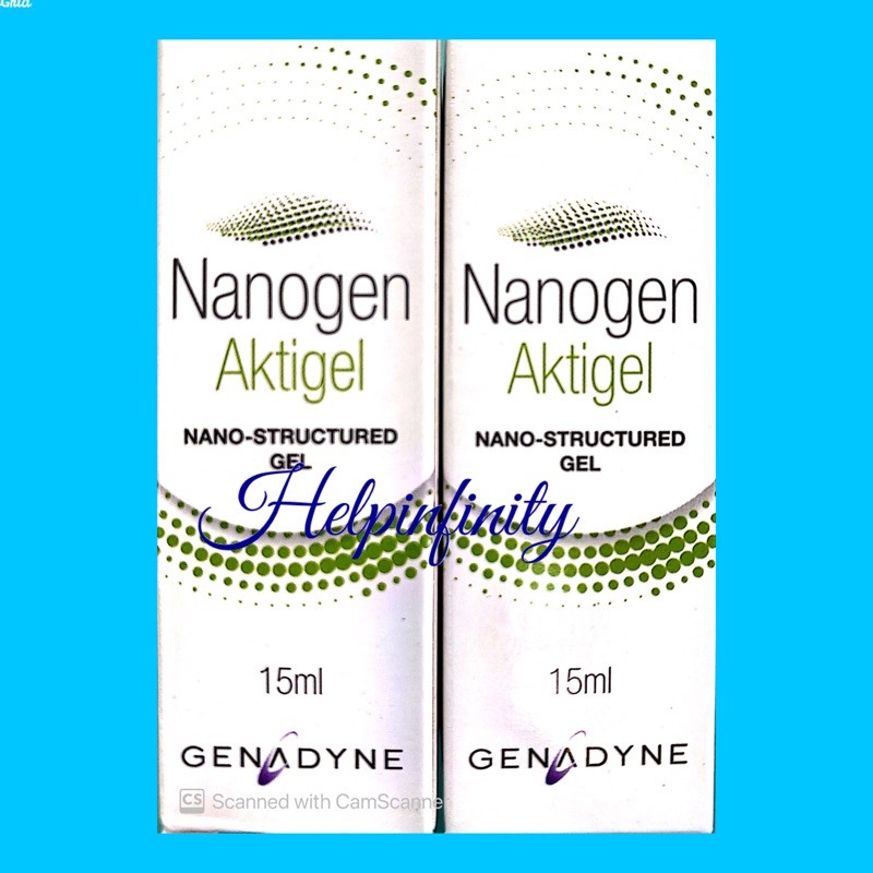 Nanogen Aktigel Nano-Structured Gel (2x15ml/15ML) | Shopee Malaysia