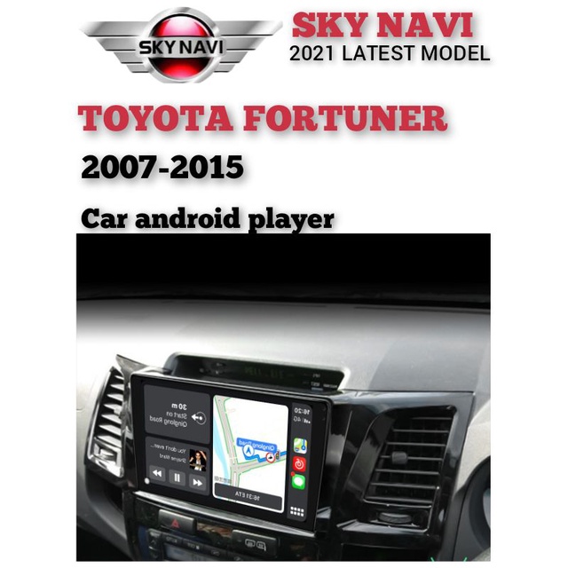 TOYOTA FORTUNER 2007-2015 SKY NAVI CAR ANDROID PLAYER | Shopee Malaysia