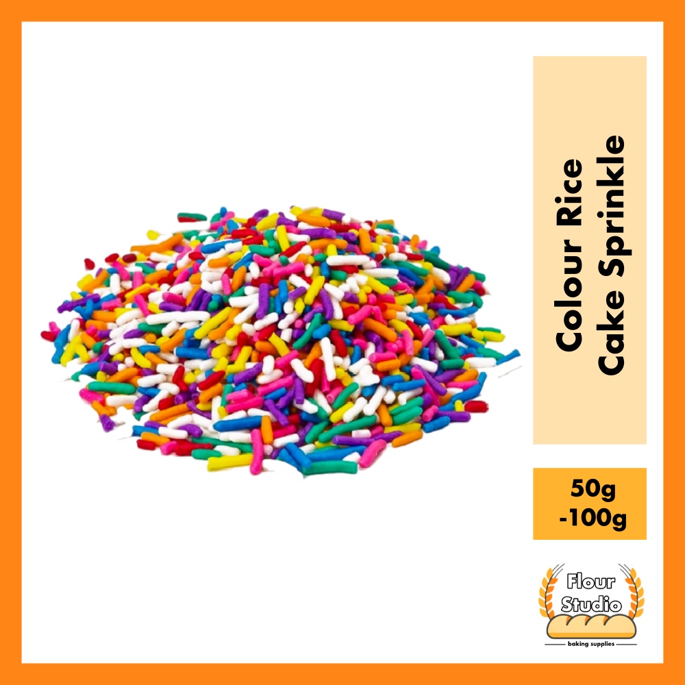 Colatta Colour Rice, Cake Decoration, Cake Sprinkle | Shopee Malaysia