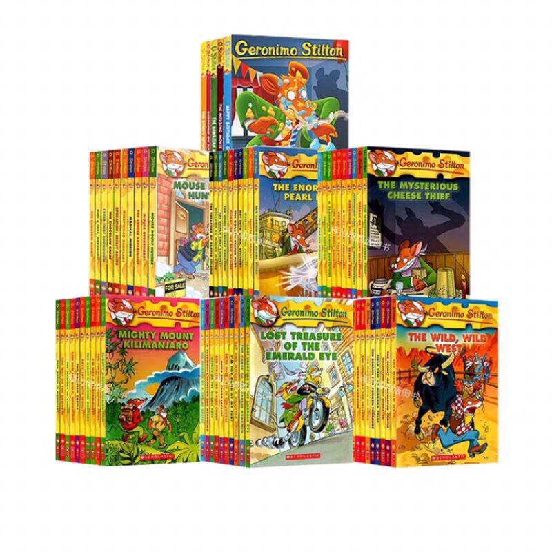 [Ready Stock] Geronimo Stilton Series 1-70 Complete Collection English ...