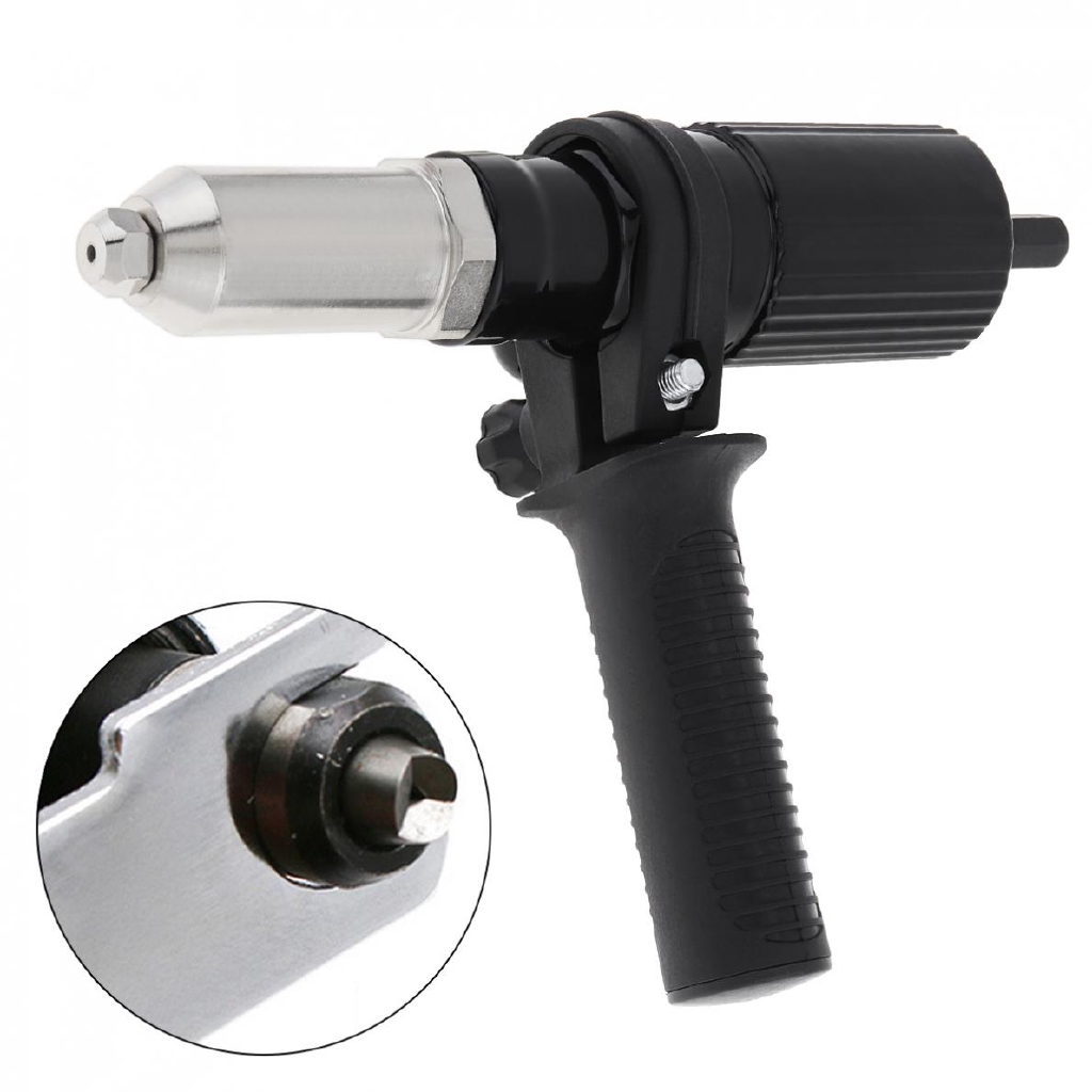 Electric Rivet Gun Adapter Riveting Tool Drill Adapters | Shopee Malaysia