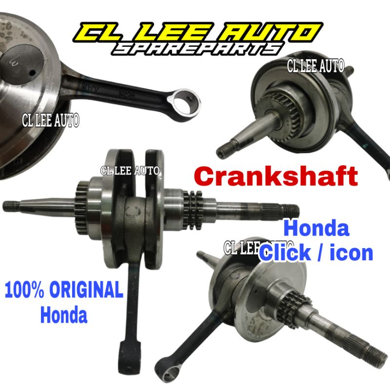 Honda CLICK 110 Honda Icon Original Crankshaft Crank Shaft Assy With ...