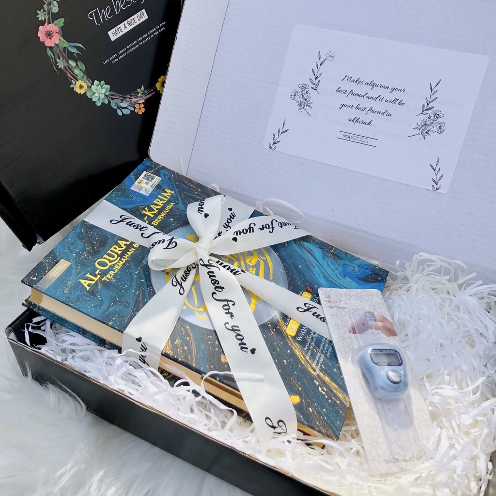 GIFT BOX AL-QURAN WAQAF IBTIDA' TERJEMAHAN DAN TAJWID MULTAZAM A5 ...