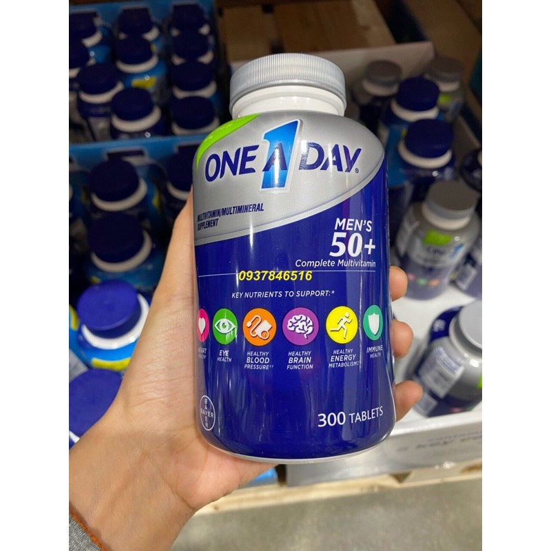 Multivitamin for men One A Day Men's 50+ | Shopee Malaysia