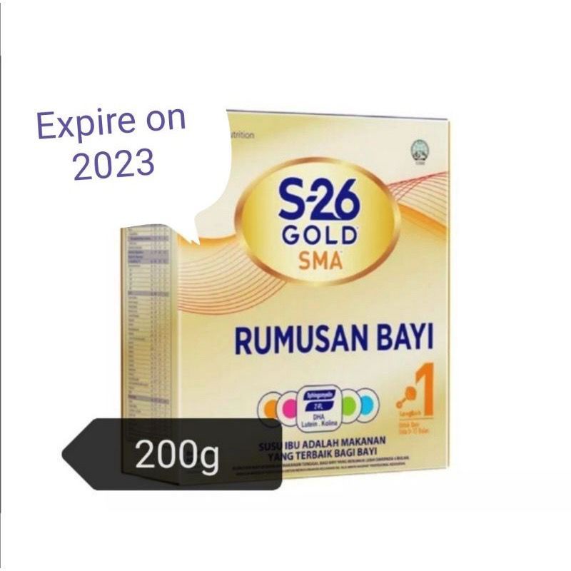 S26 GOLD SMA STEP 1 (200G)- EXP 2023 | Shopee Malaysia