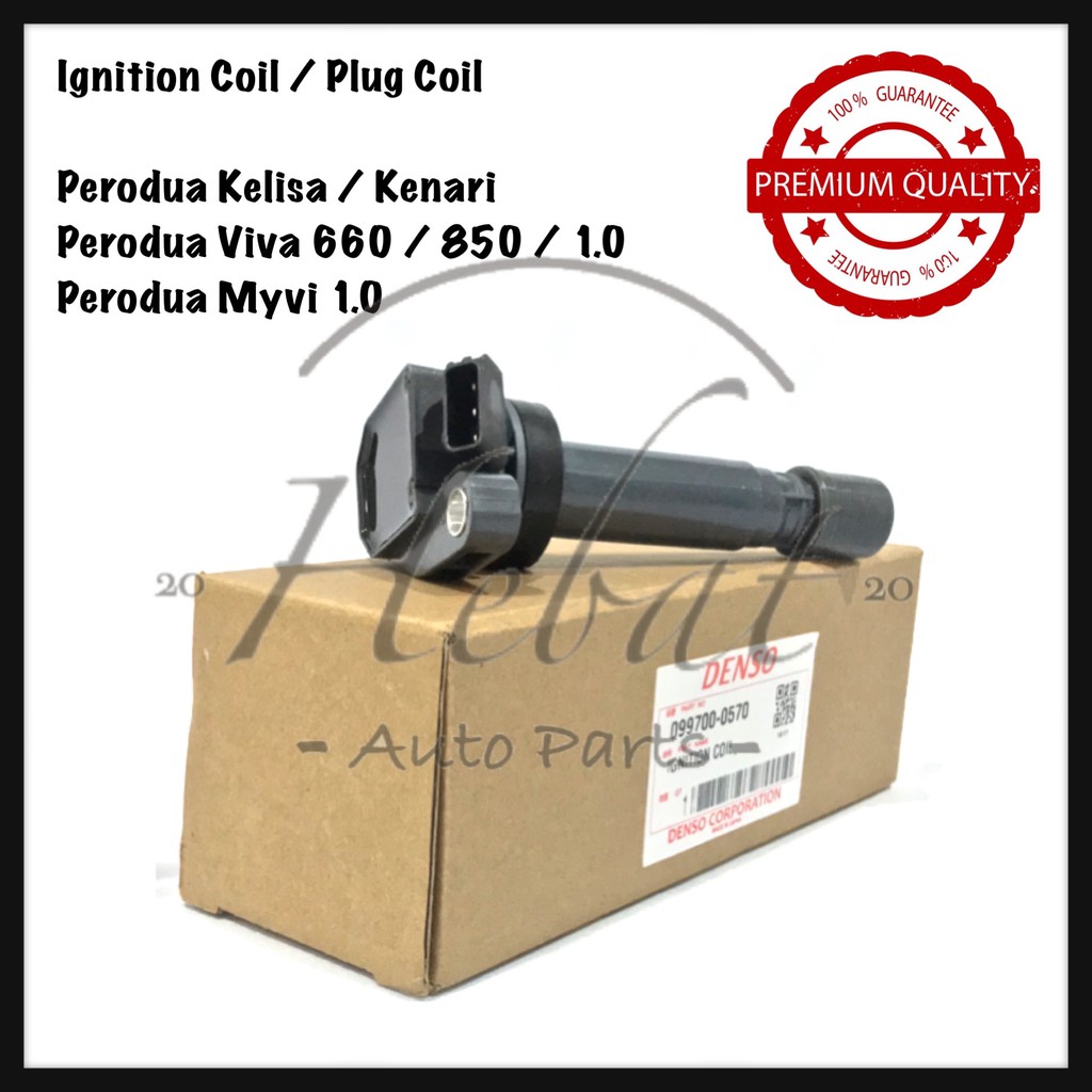 Perodua Kelisa / Kenari / Viva / Myvi 1.0 Ignition Coil / Plug Coil ...
