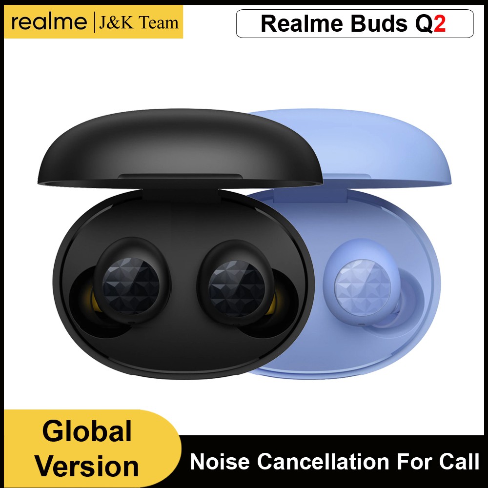 Realme Buds Q2 wireless headphones,Realme Buds Q 2,Bluetooth 5.0 ...