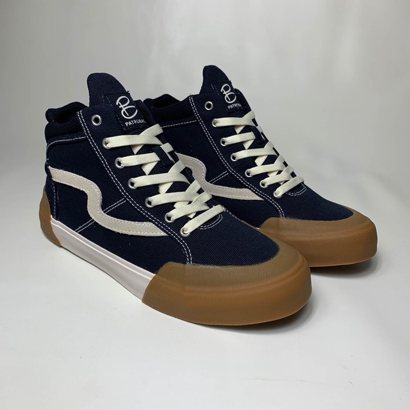 Patrobas CLOUD HIGH NAVY SHOES (SIZE 35 - 45) - Original Canvas ...