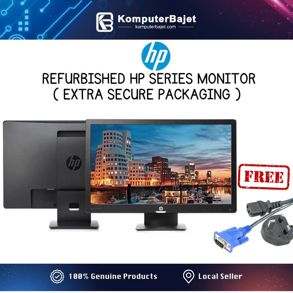 HP HDMI COMPATIBLE 17 19 20 22 23 24" MONITOR REFURBISHED RECON CHEAP ...