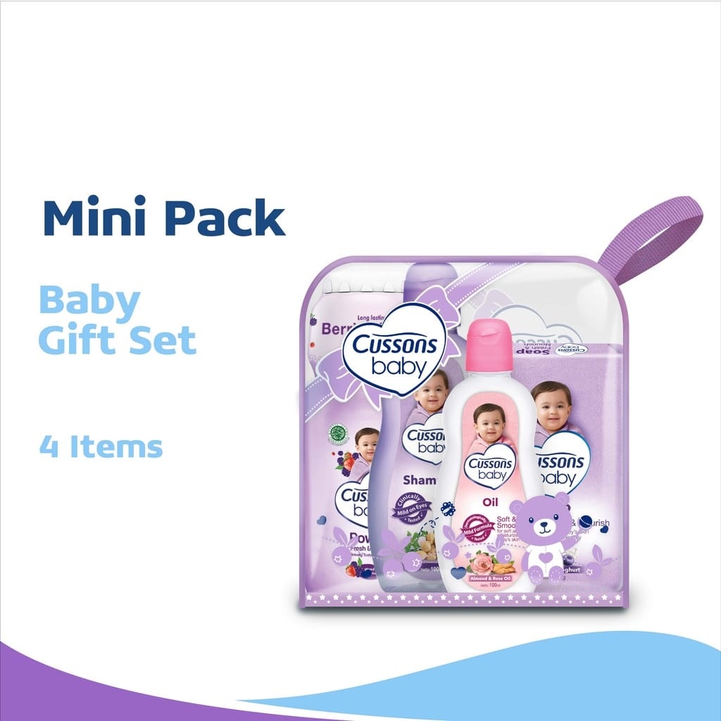 Cussons Baby Mini Pack - Gift Set - Baby Gift Package | Shopee Malaysia