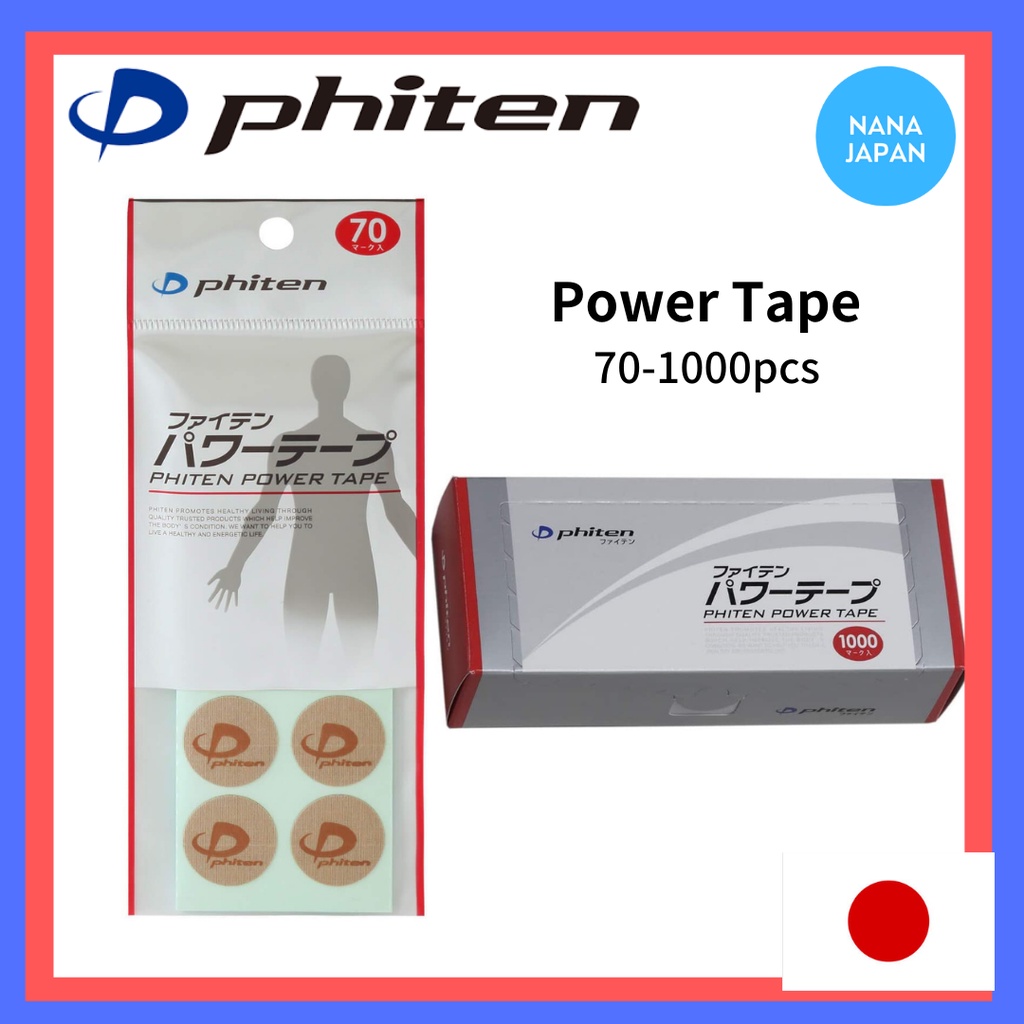 【Direct from Japan】 Phiten Power Tape - Help relieve muscle body pains ...