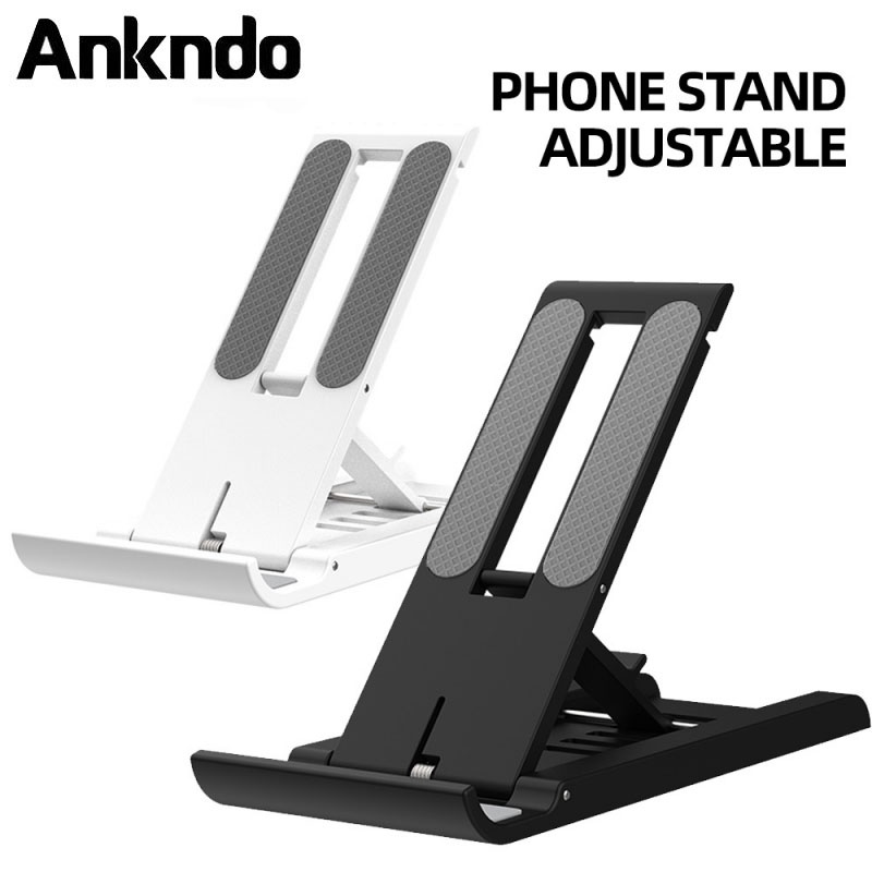 Ankndo Foldable Desktop Holder Portable Mini Moblie Phone Stand For ...