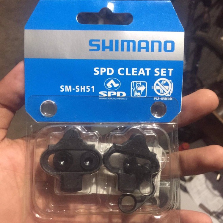 SHIMANO SH51 SH56 Cleat Mountain Bike Cleats Lightweight Mtb Shoes ...