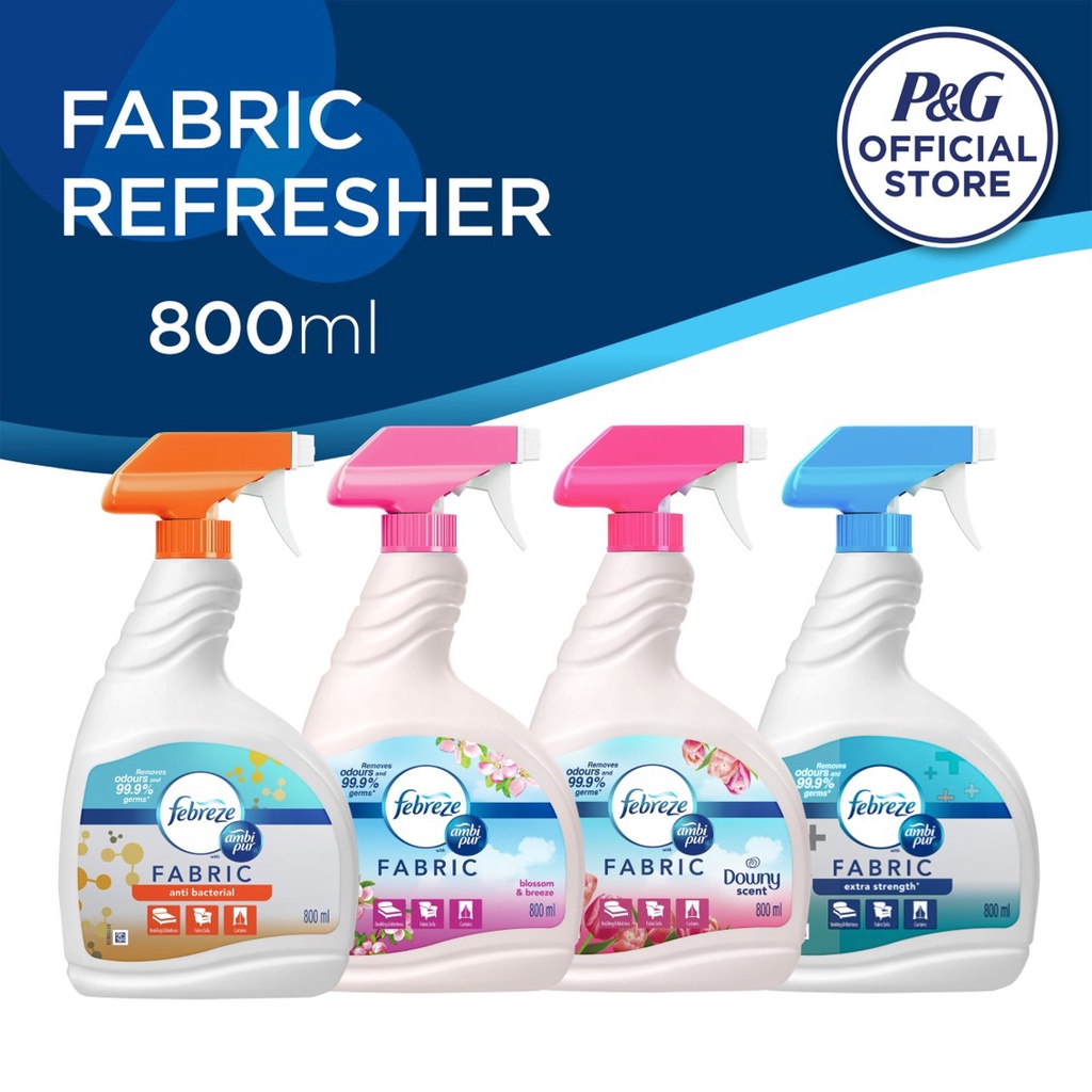 Febreze With Ambi Pur Fabric Fabric Refresher 800 ml | Shopee Malaysia