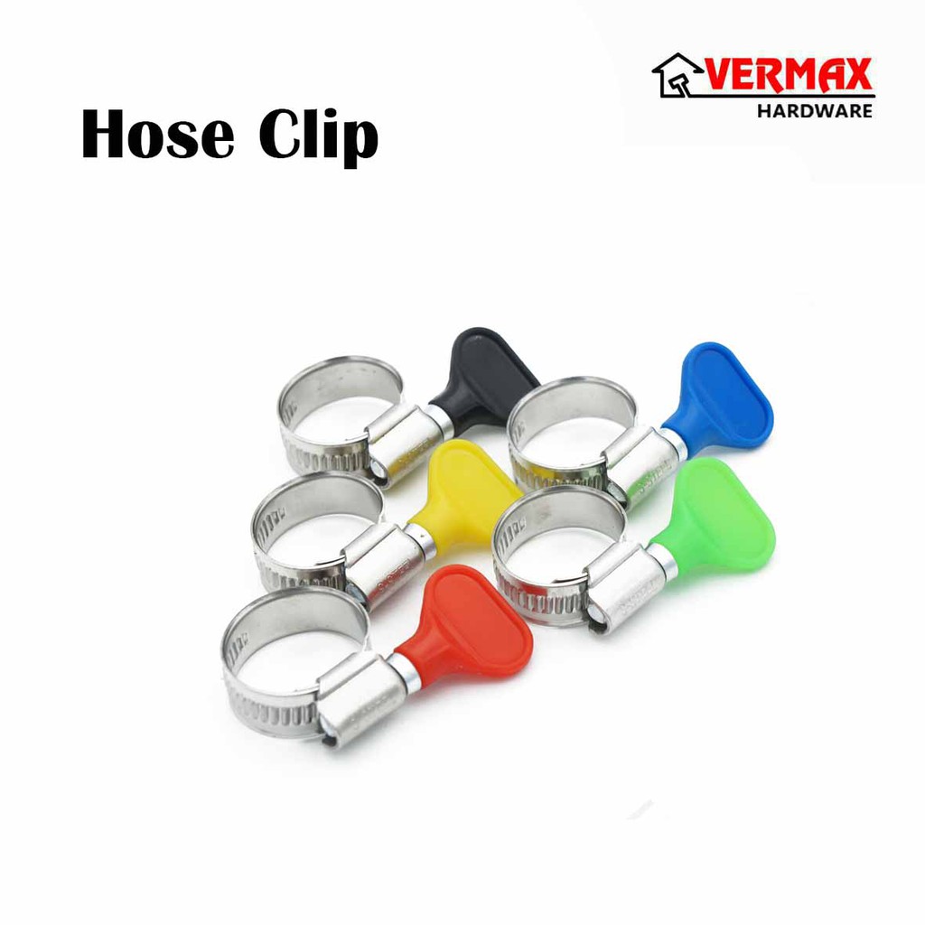 Stainless Steel Hose Clip with PVC handle / Hose Clamp / Pipe Holder ...