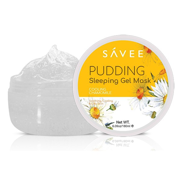 SAVEE PUDDING SLEEPING GEL MASK COOLING CHAMOMILE 180G | Shopee Malaysia