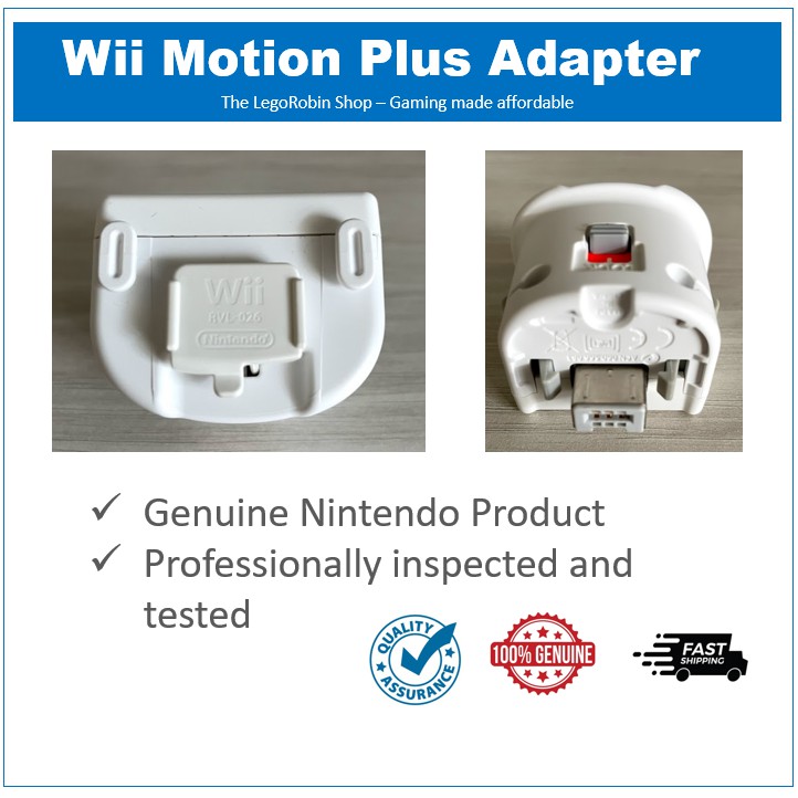 Nintendo Wii Controller Motion Plus Adapter Original | Shopee Malaysia