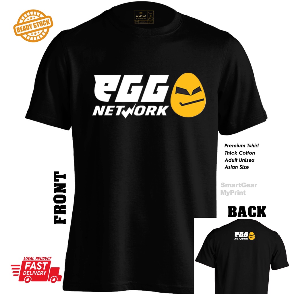 eGG Network Esport Gamer Tshirt Cotton | Shopee Malaysia