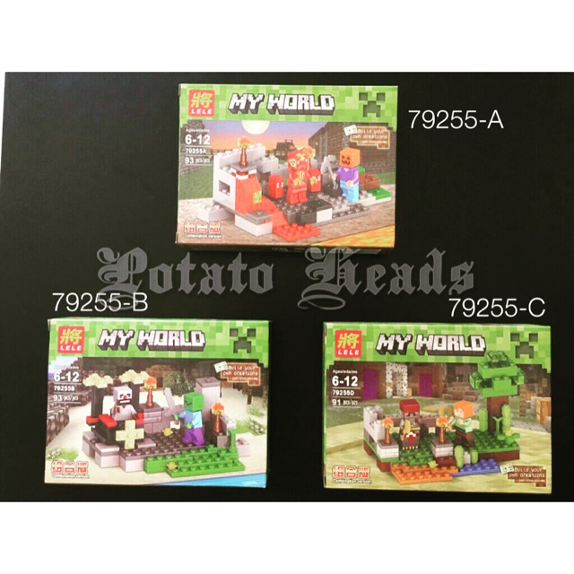 LELE MINECRAFT MEDIUM BUILDING 79255 (LEGO COMPATIBLE) | Shopee Malaysia