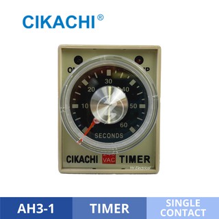 CIKACHI CKC IC Timer Relay AH3-1 10/30/60 Second 240VAC Analogue Type ...