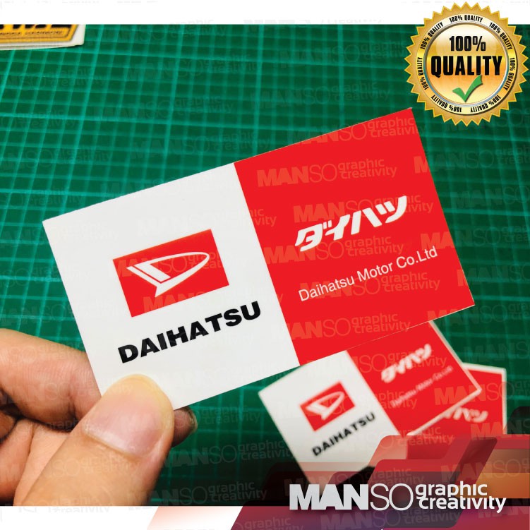 [x2] Daihatsu Japan Co Ltd JDM Decal Sticker J041 | Shopee Malaysia